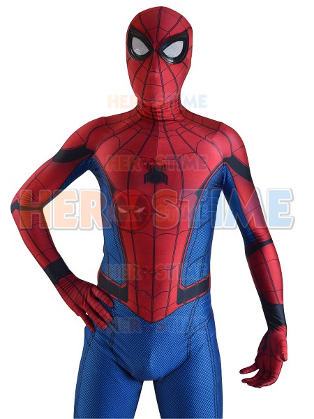 Movie Spider Man Homecoming Cosplay Costume